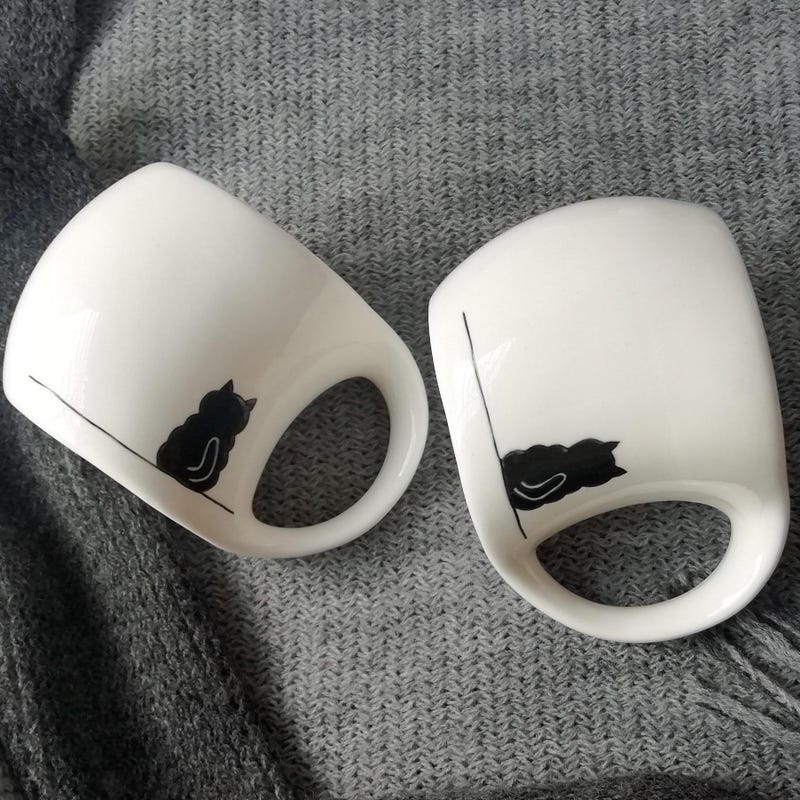 Cat Dad Espresso Cup - Etsy UK