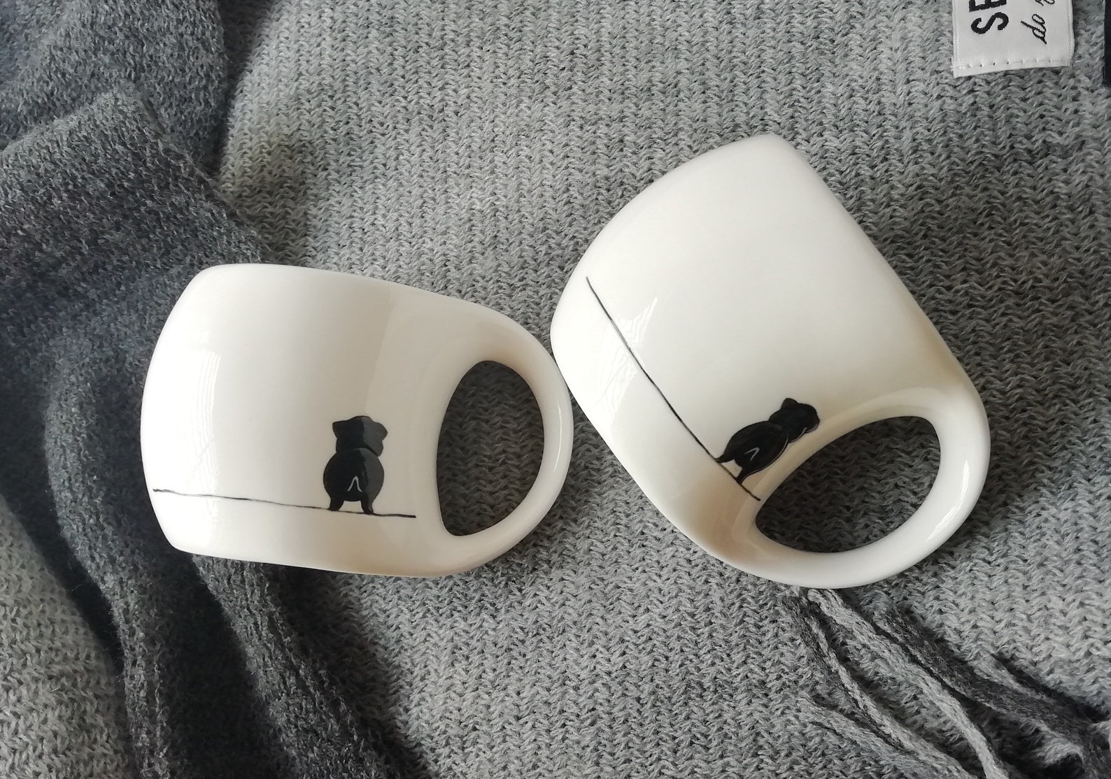 Dog Coffee Cups Set Small Coffee Cup Espresso Coffee Cups - Etsy