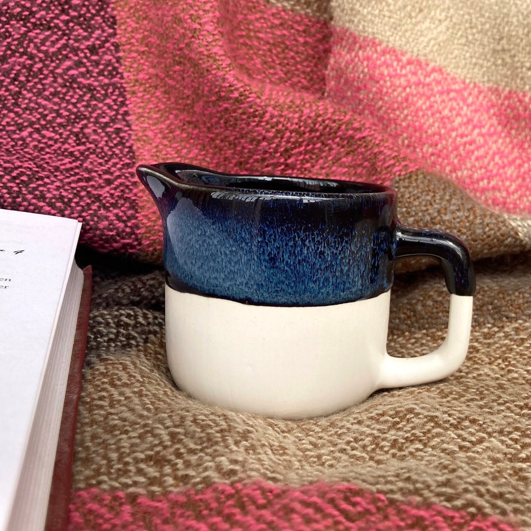 Handmade Ceramic Creamer Pitcher: Espresso Steaming, 5.0oz - Etsy