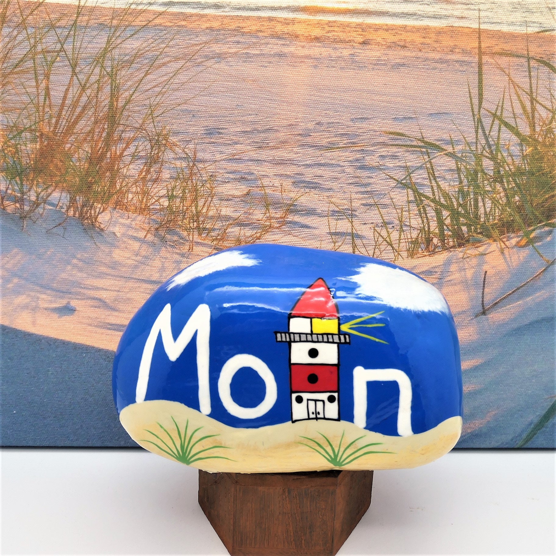 MARITIME LUCKY STONE LUCKY CHARM Approx. 15-17 Cm With - Etsy UK