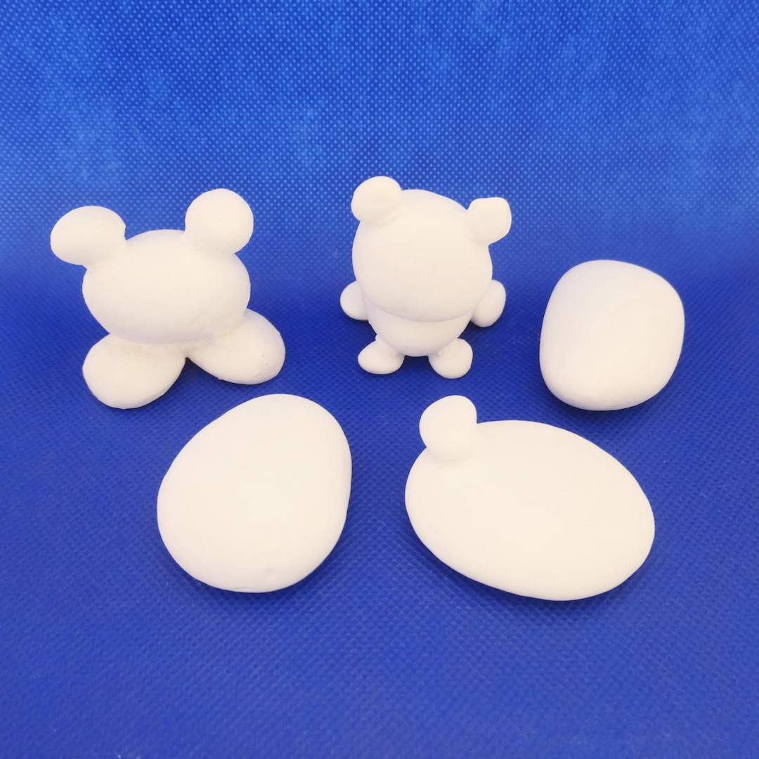 Plaster Blanks in Various Shapes Approx. 4.5 Cm Creativity for the Home ...