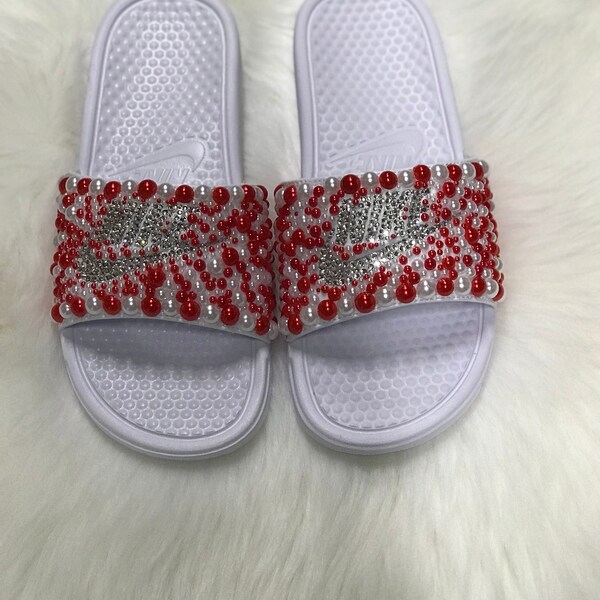 Nike Slides Custom - Etsy