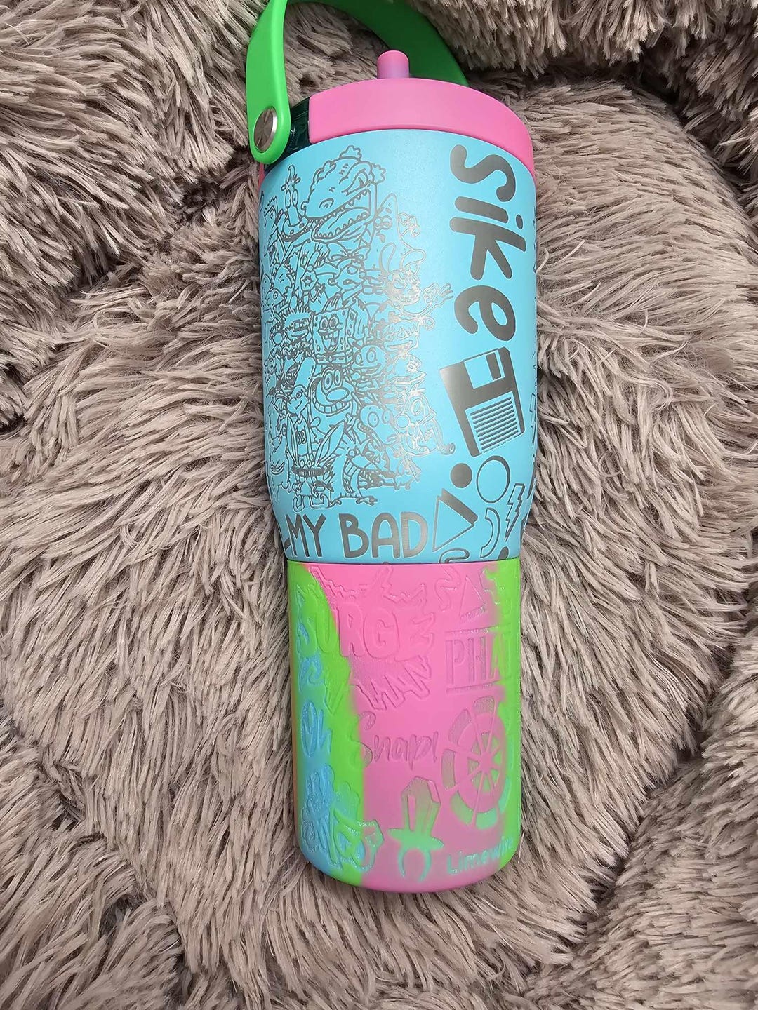 Brumate Limited Edition Neon Swirl 35oz Resa Custom Engraved - Etsy