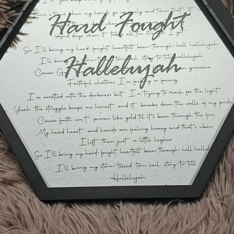 Hard Fought Hallelujah Art - Etsy