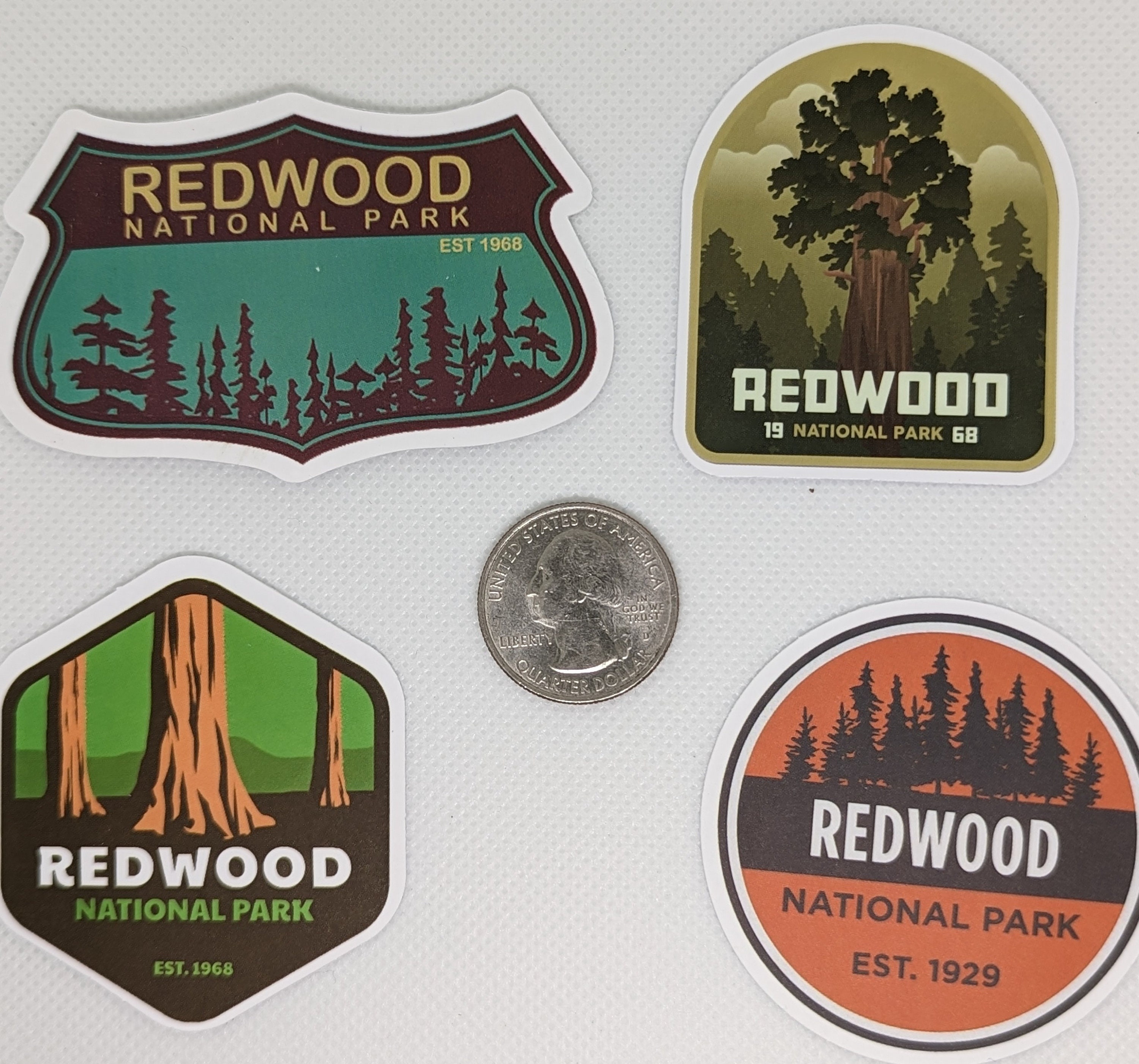 Redwood National Park Stickers - Etsy