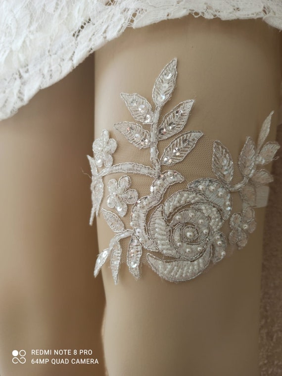 Wedding Garter Set Bridal Lingerie Garter Set Bridal Garter | Etsy