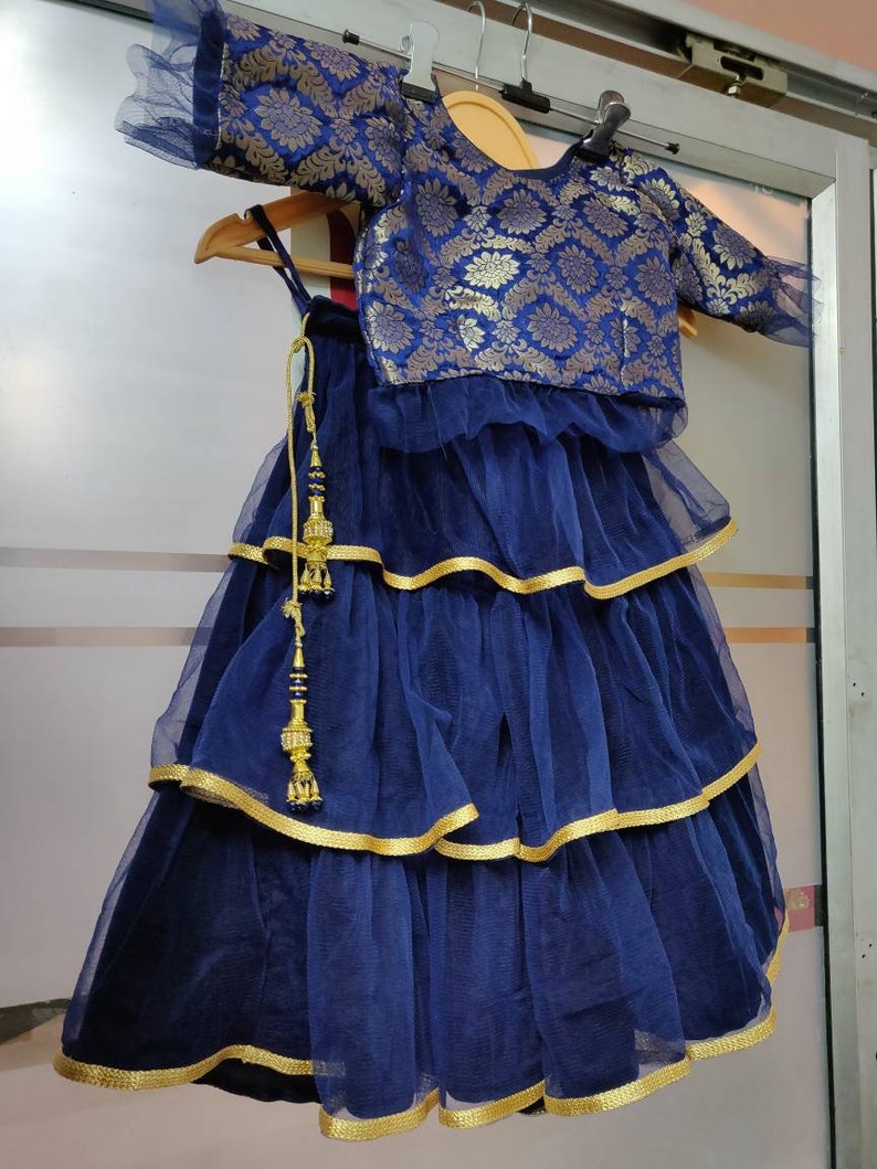 Kids Lehenga Choli Dupatta Indian Designer Ethnic Girl Kids - Etsy