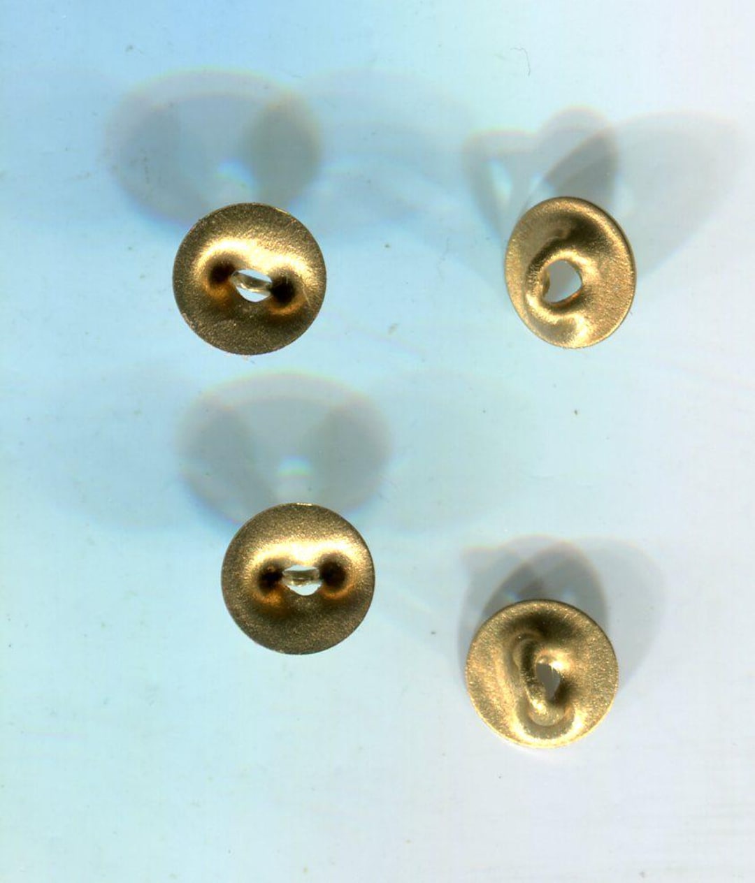 10 Adhesive Eyelets Gold 6 Mm - Etsy