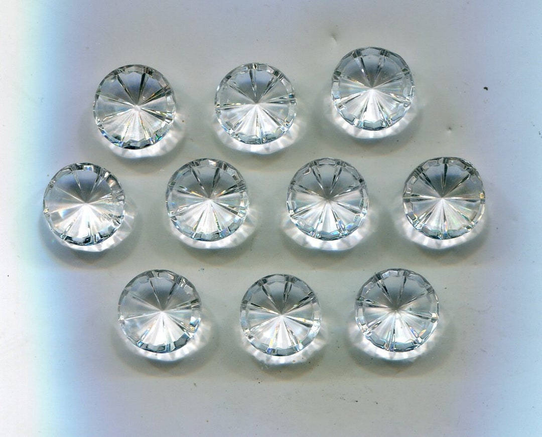 10 Bohemian Star Cut Chaton Crystal 14 Mm - Etsy