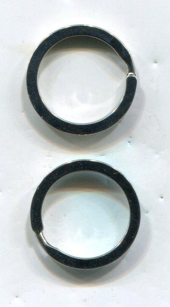 4 Key Rings Spring Rings 25 Mm | Etsy