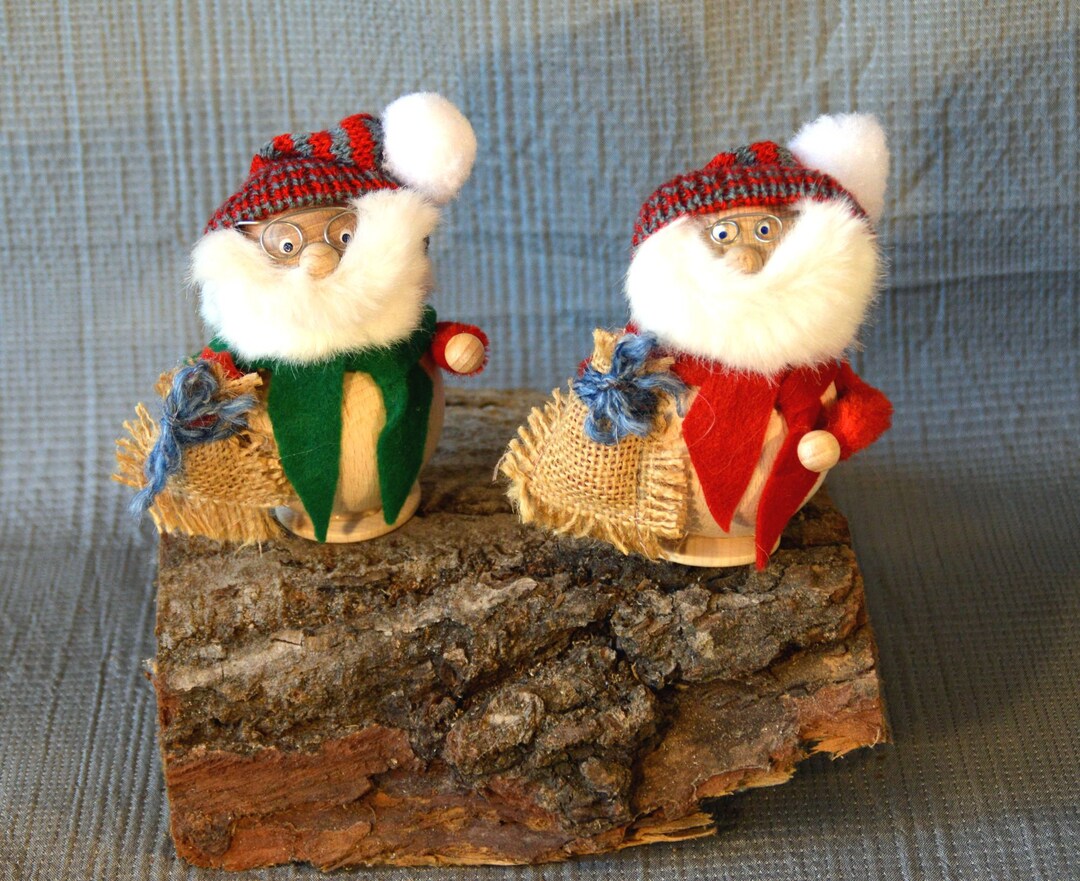 1 Santa Claus With Glasses, Danish Christmas Elves - Etsy