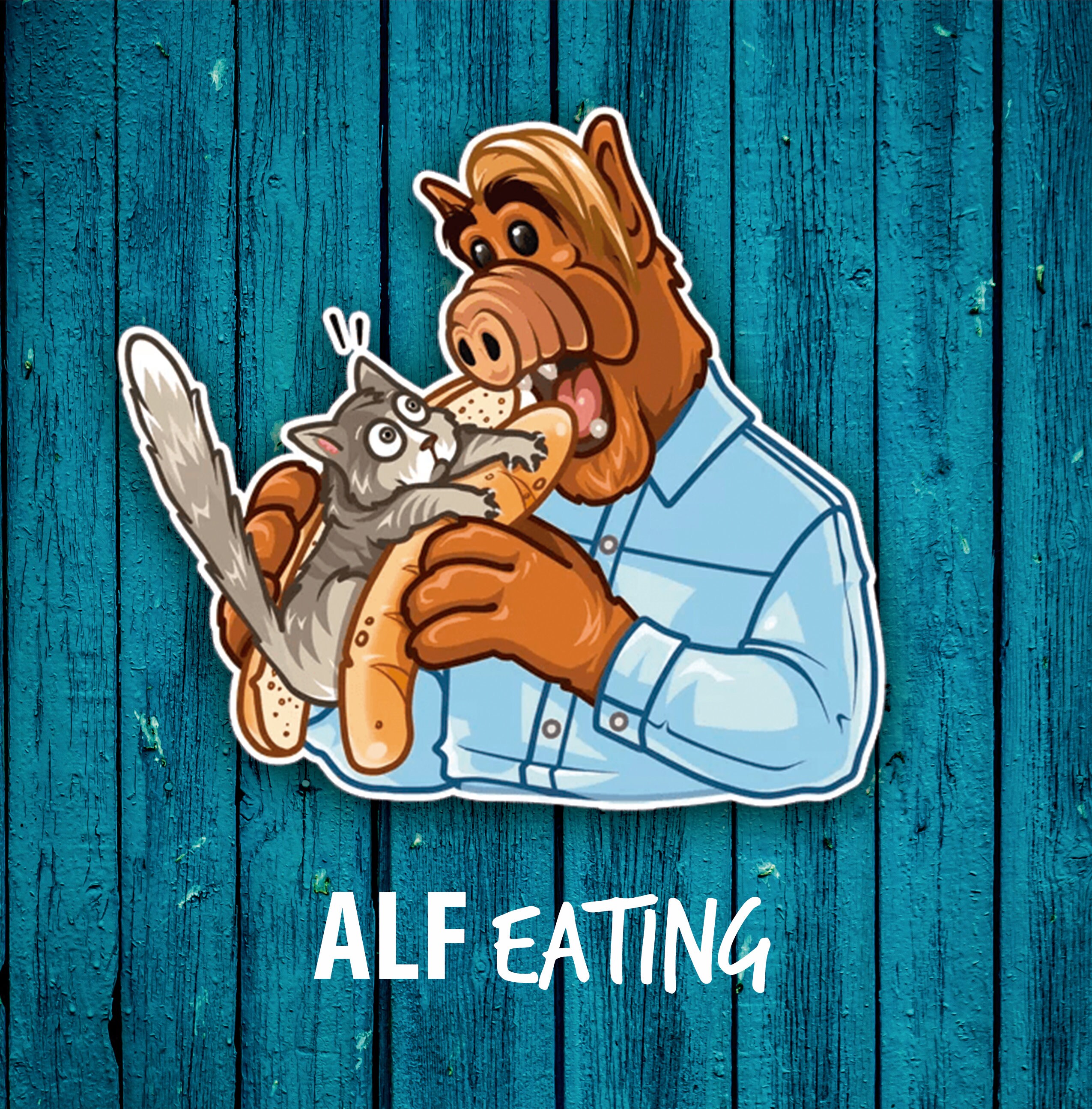 Party Pack Custom Cake Topper With ALF Design - Etsy