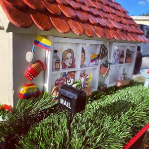 Unique Custom House Mailbox!! Put the Details You Want!! Home Mailbox ...