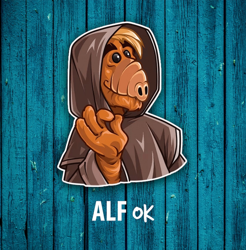 Party Pack Custom Cake Topper With ALF Design | Etsy