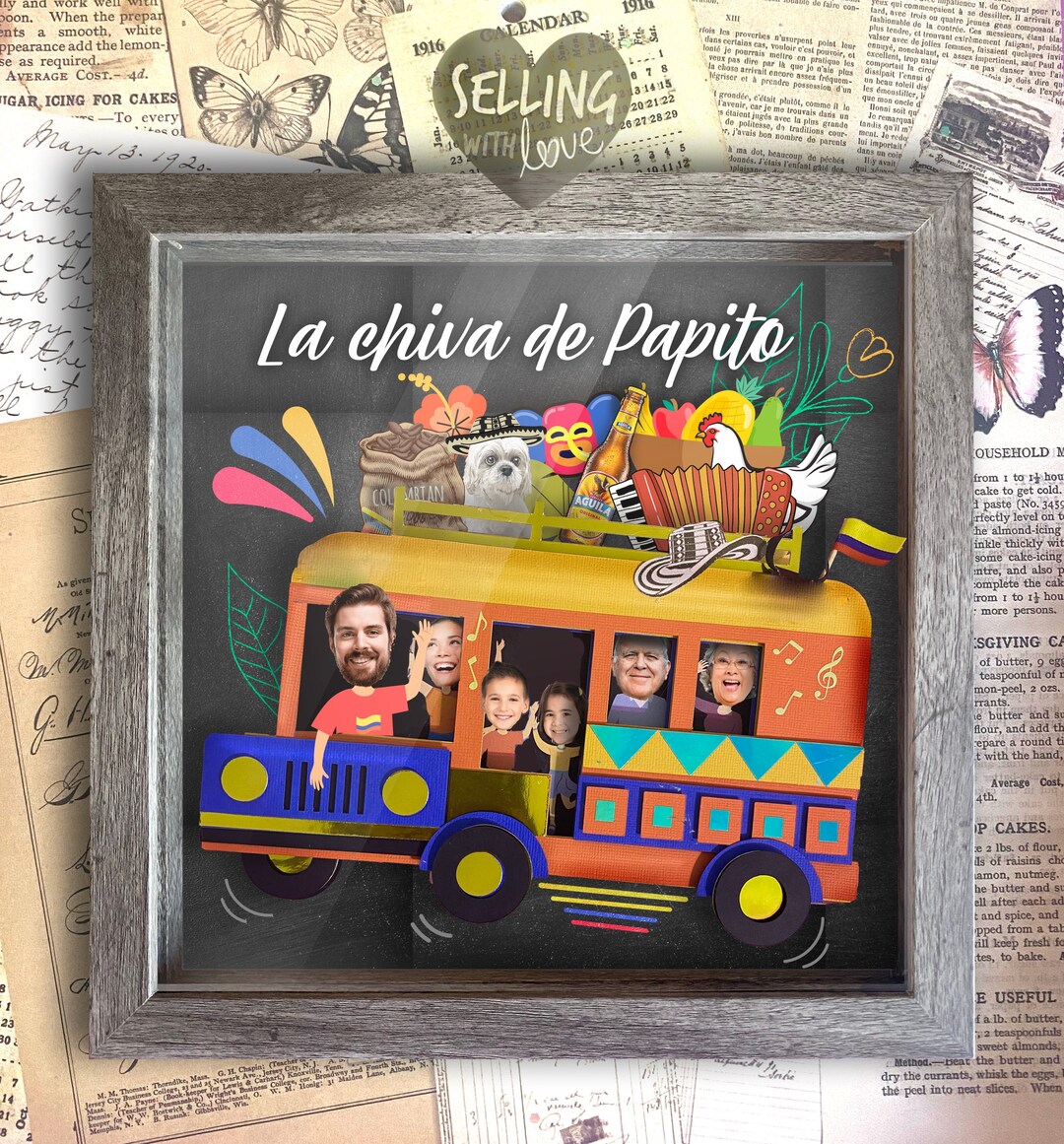 Wall Decor 3D CHIVA RUMBERA COLOMBIANA!! Custom/ Gift Colombia!! With ...