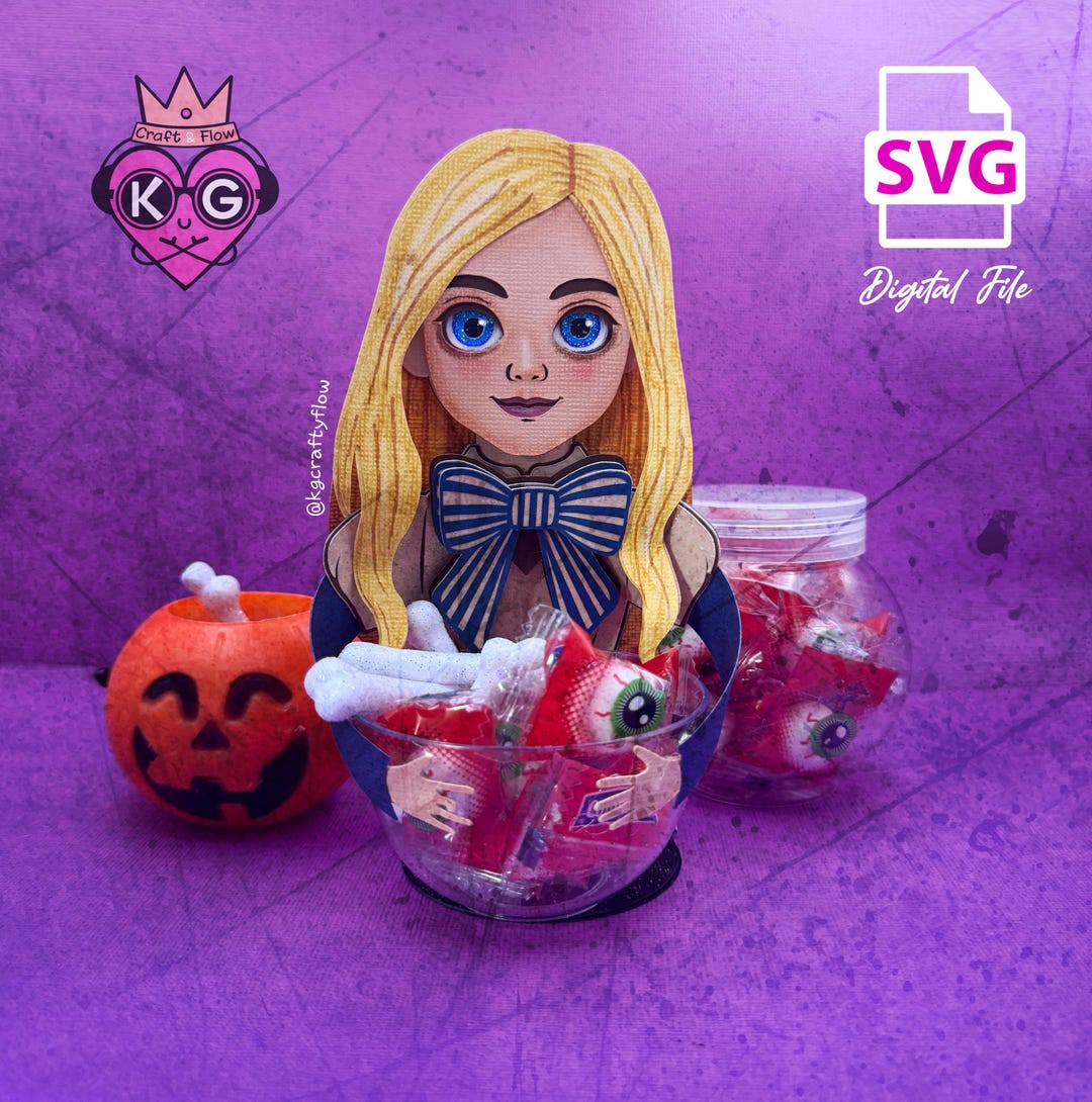 Candy Holder Cut File: Halloween Calabaza, Buzzballz, Megan M3gan (SVG ...