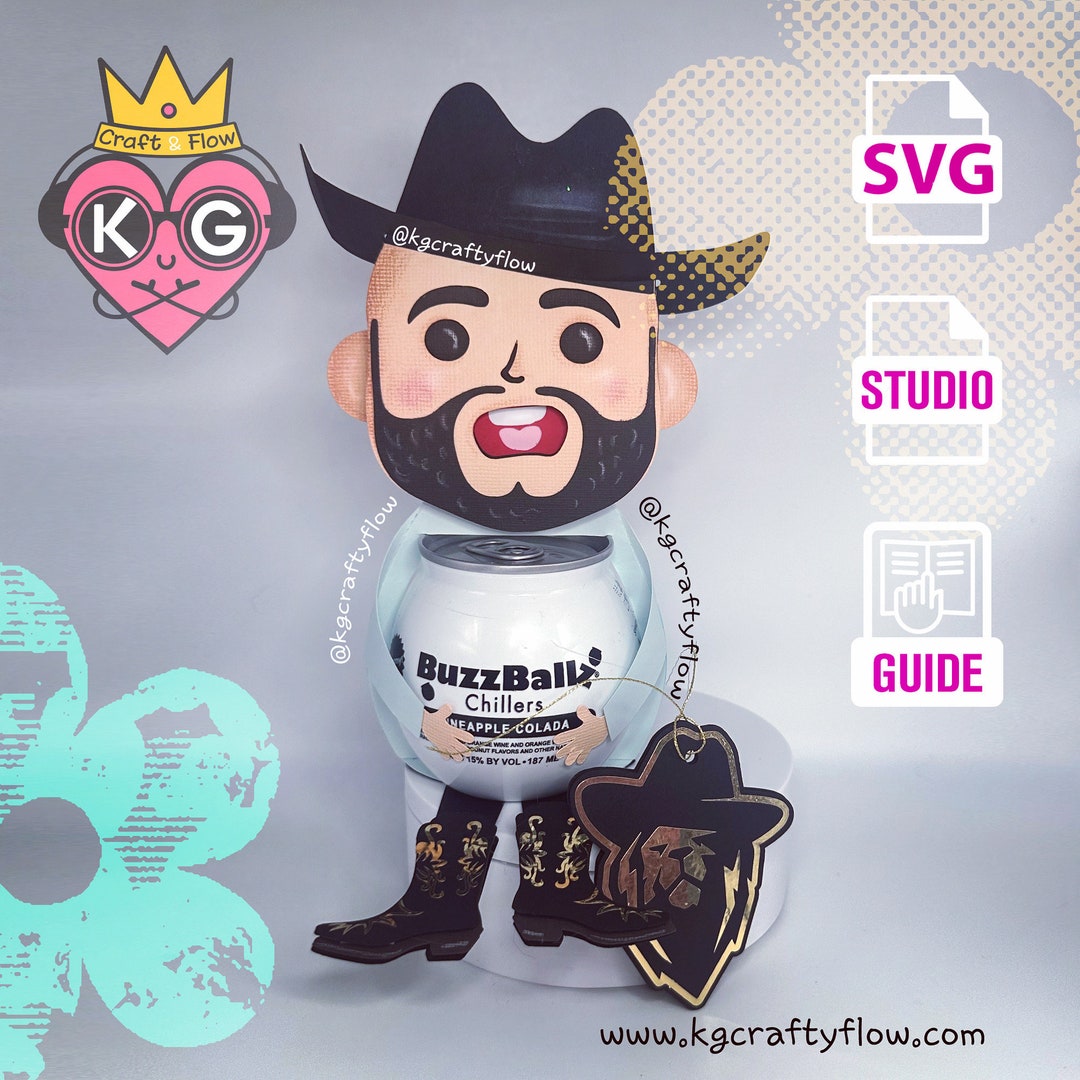 Carin Leon Buzzballz Holder Cut File: SVG .STUDIO - Etsy