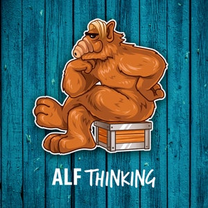 Party Pack, Custom Cake Topper With ALF Design - Etsy