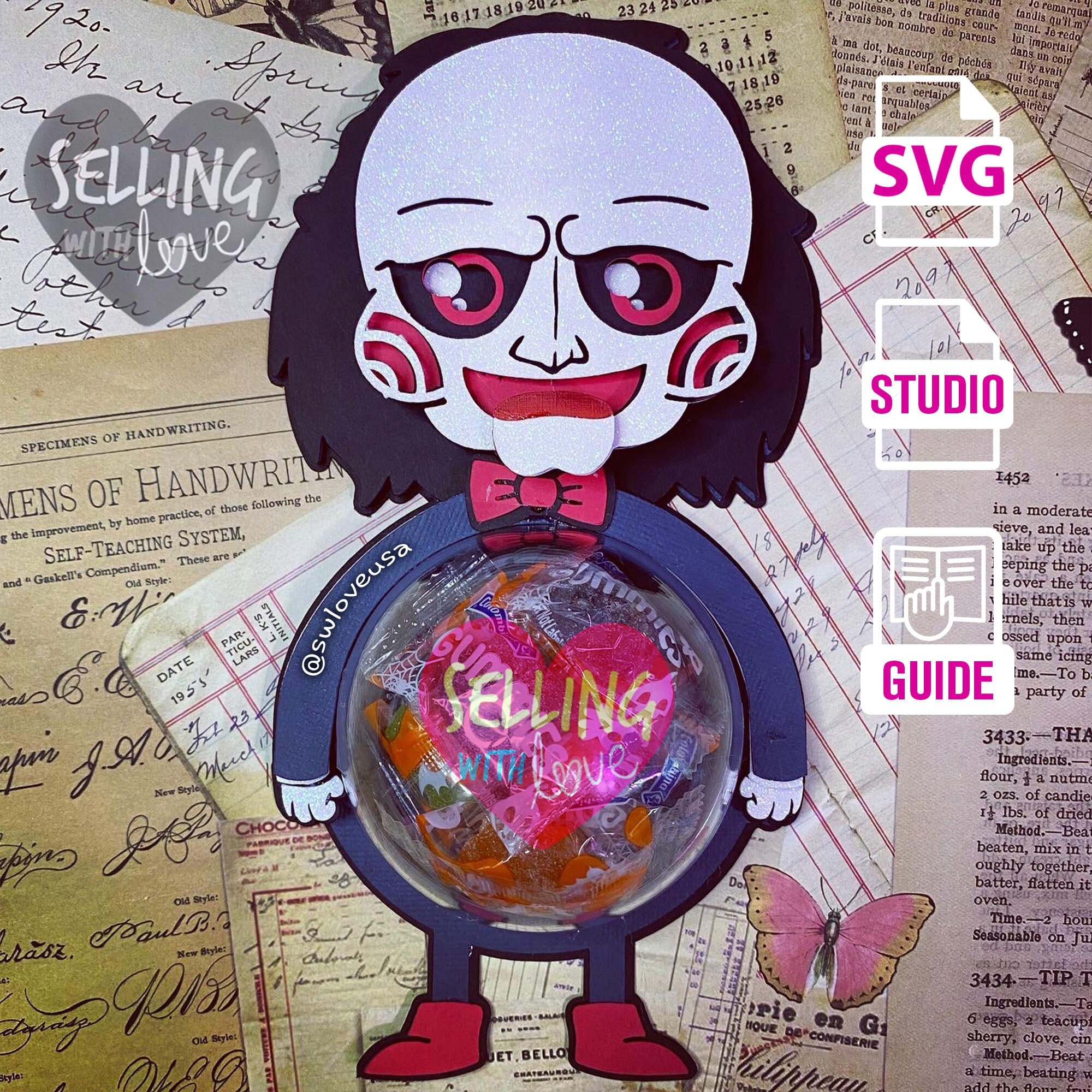 Cut File / Cute Jigsaw / Scary Movie / Halloween / Lovely /boy - Etsy