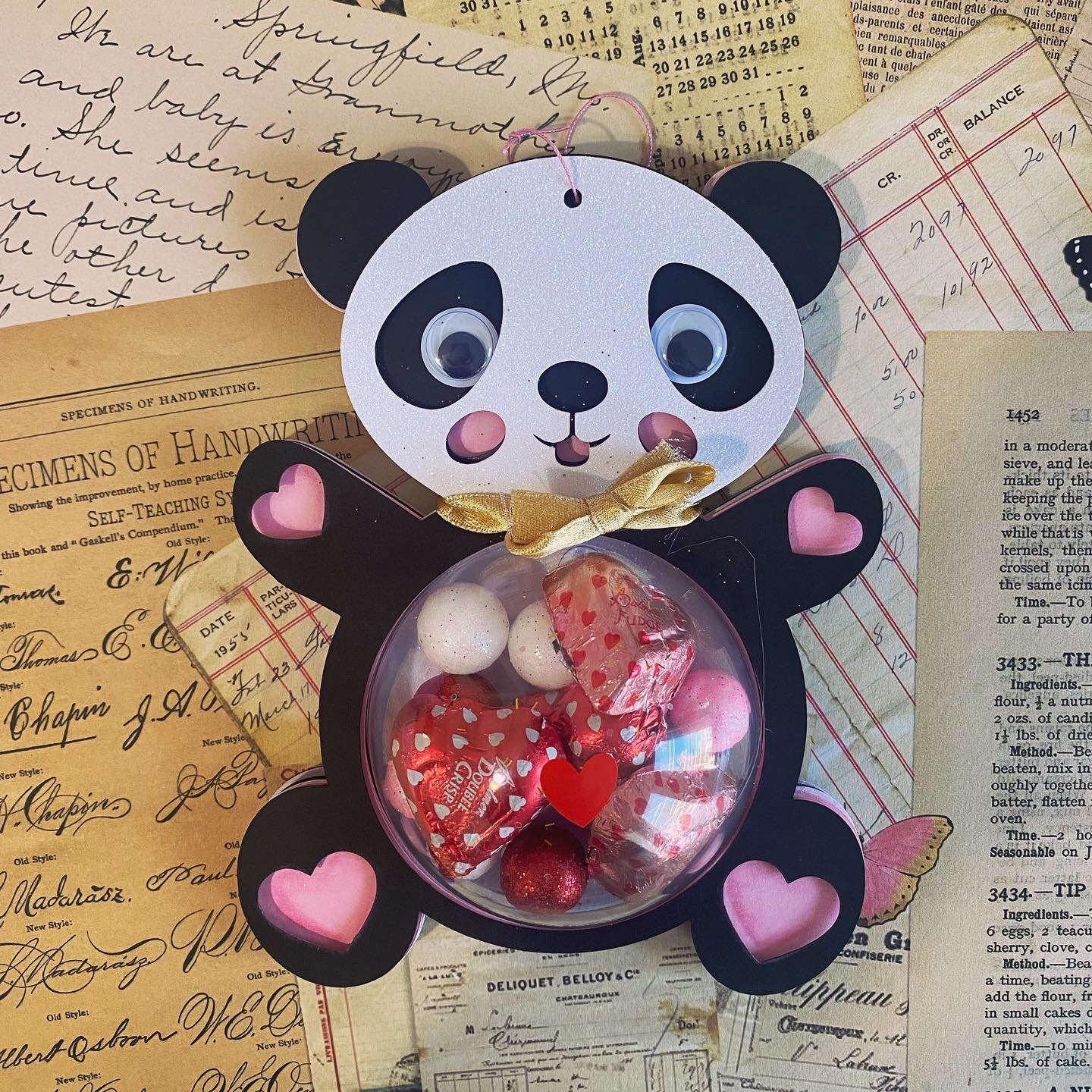 Cut File / Cute Panda / Bear Candy Ornament/ Baby Bear/ Lovely - Etsy