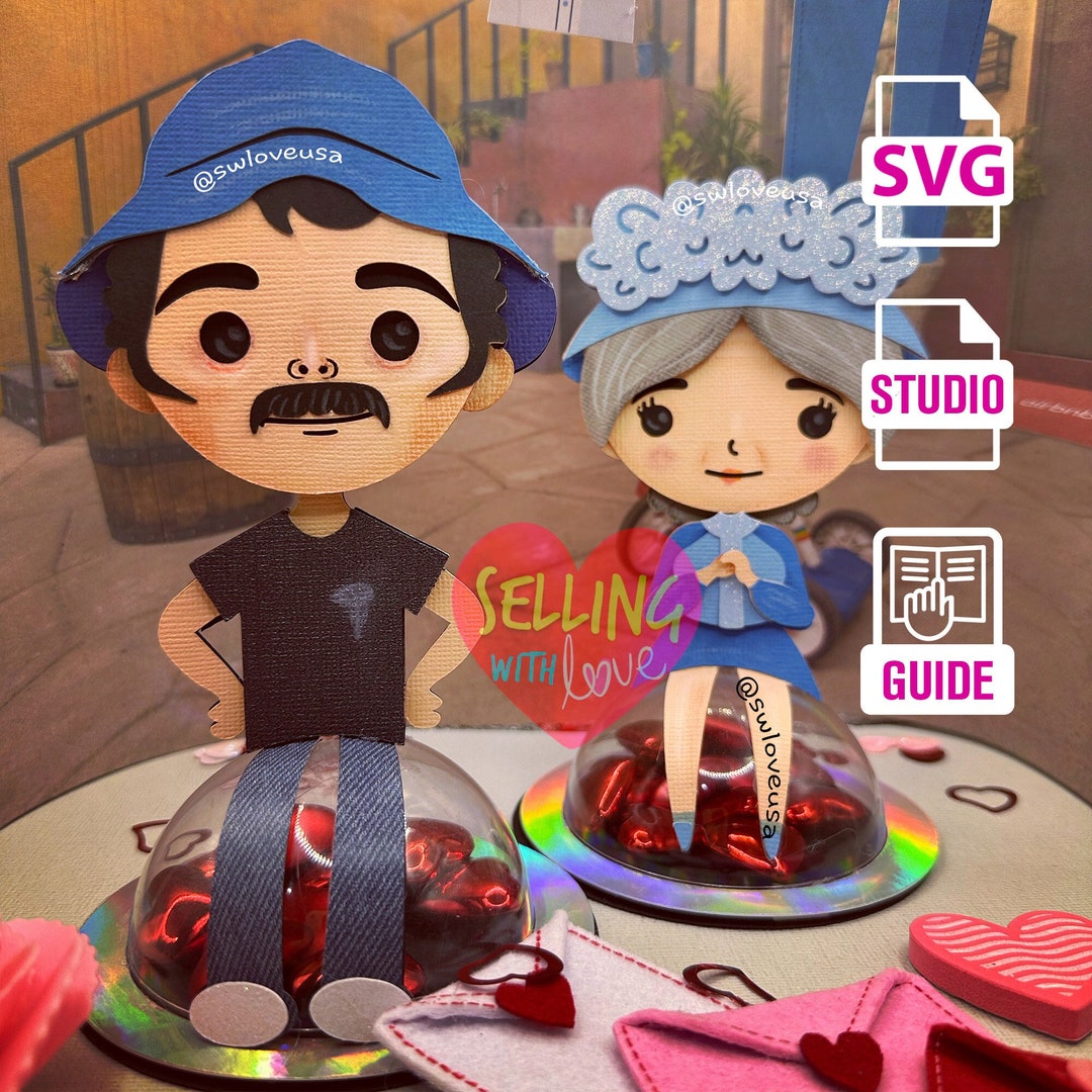 Cut File / Cute Don Ramon, Doña Clotilde / Monchito / Roro/ Bruja Del ...