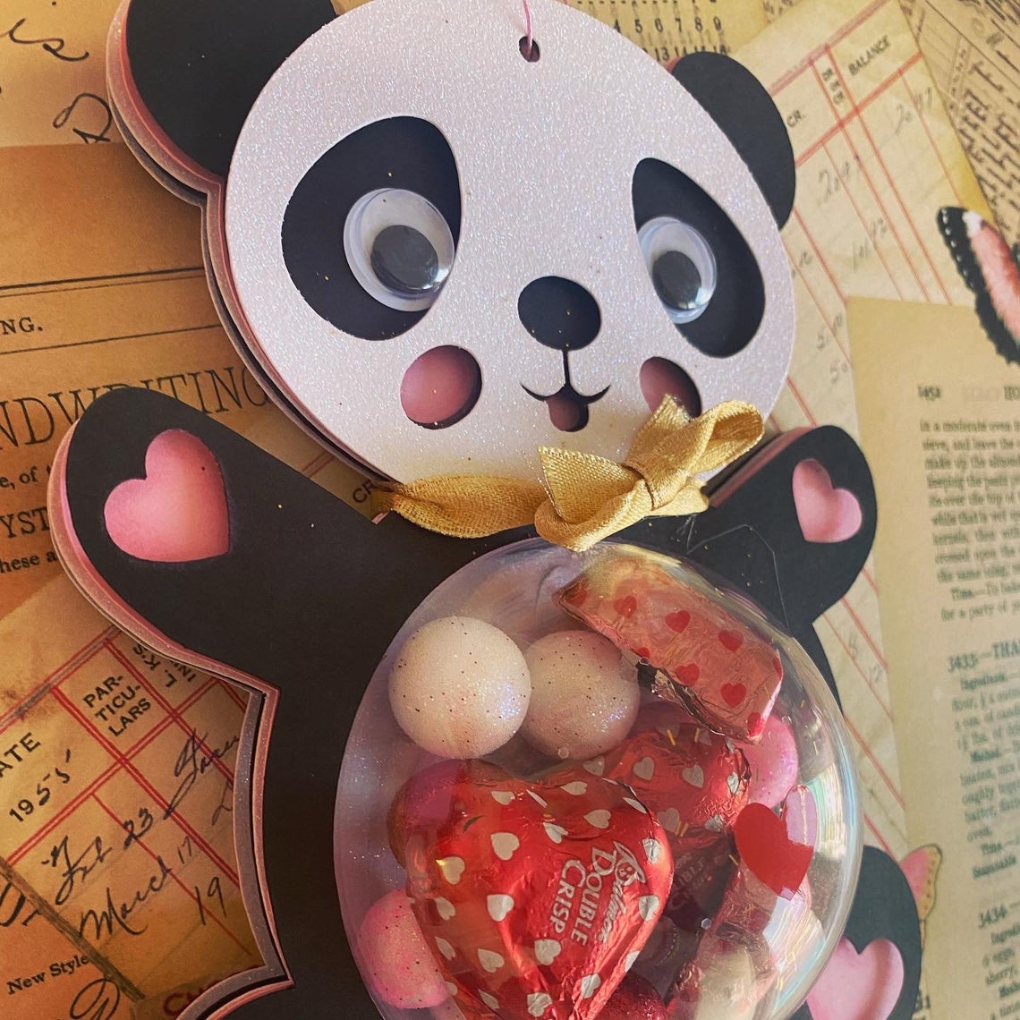 Cut File / Cute Panda / Bear Candy Ornament/ Baby Bear/ Lovely - Etsy