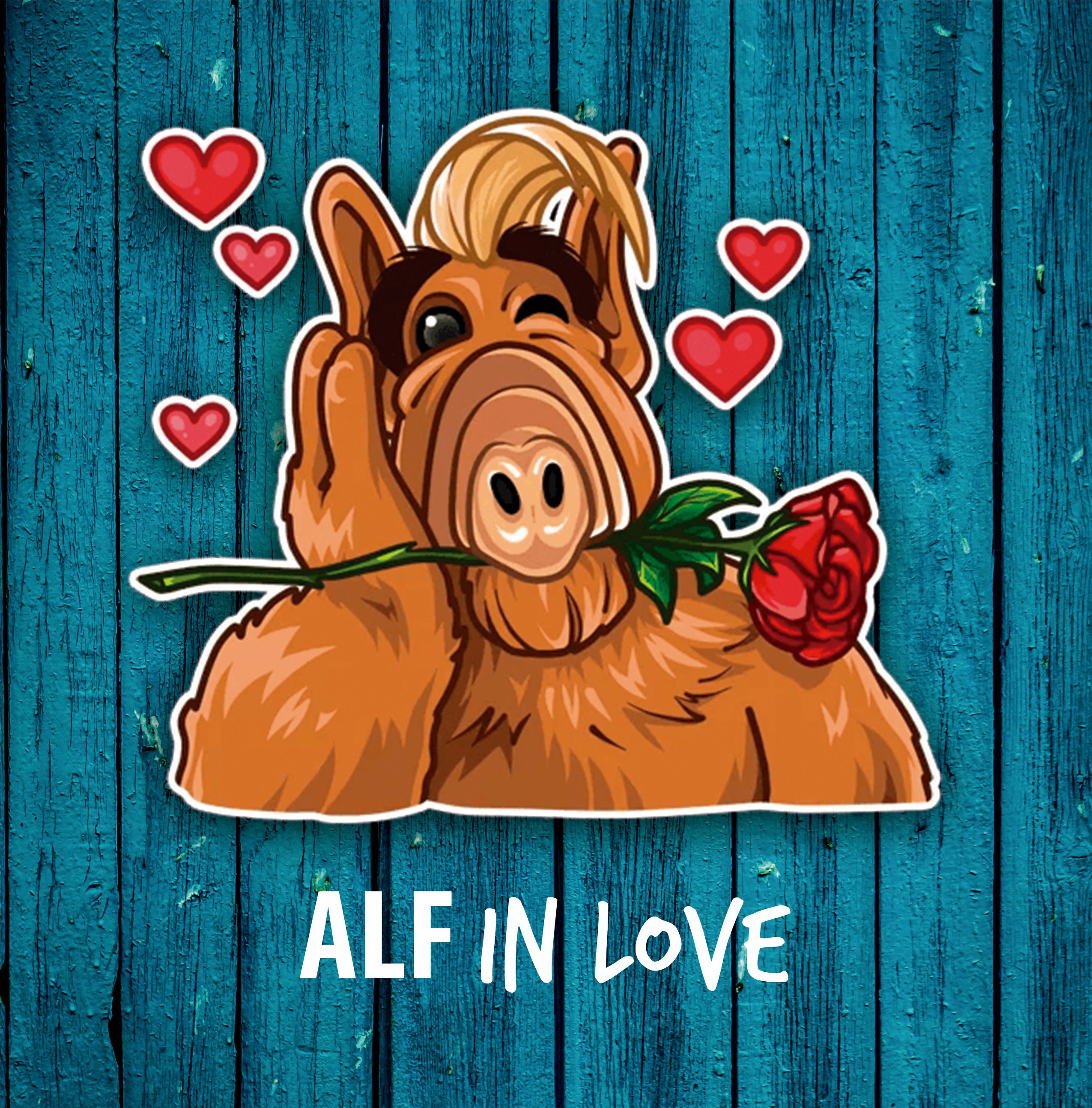 Party Pack Custom Cake Topper With ALF Design - Etsy