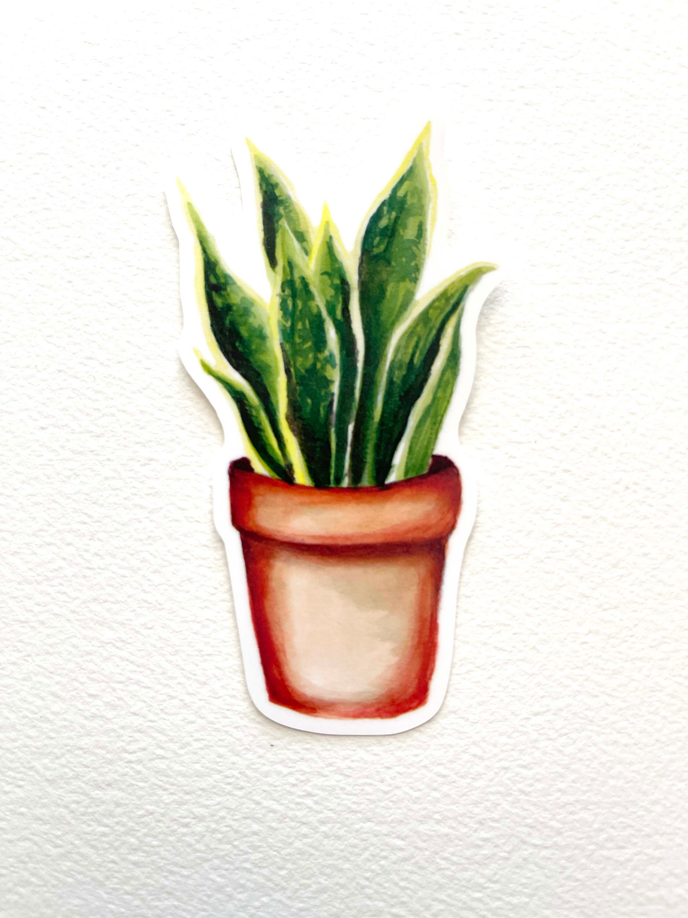 Plant Stickers / Botanical Stickers / House Plant Stickers - Etsy