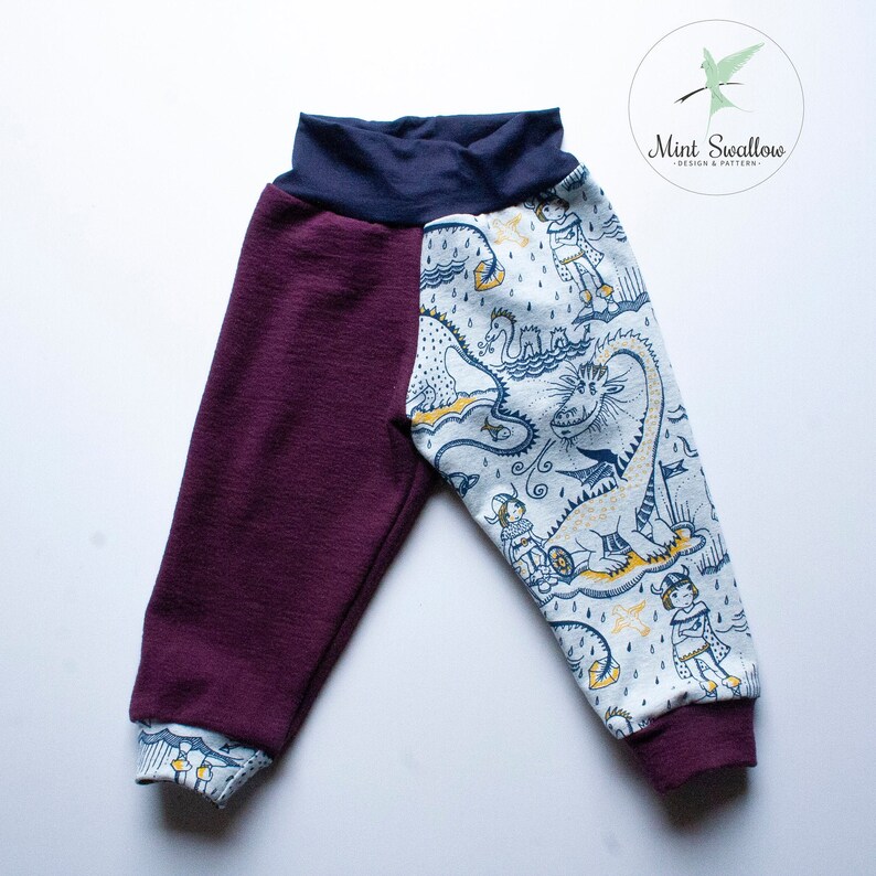 PDF Sewing Pattern for Unisex Jersey Pants/jogging Pants With Sewing ...