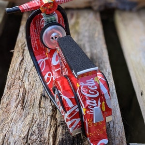 Recycled Tin Can Model: Coke / Coca-cola Vespa - Etsy
