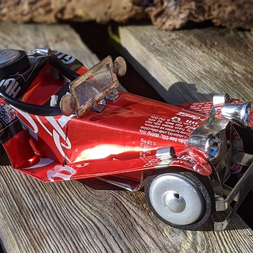 Recycled Tin Can Model: Coke / Coca-cola Mini - Etsy