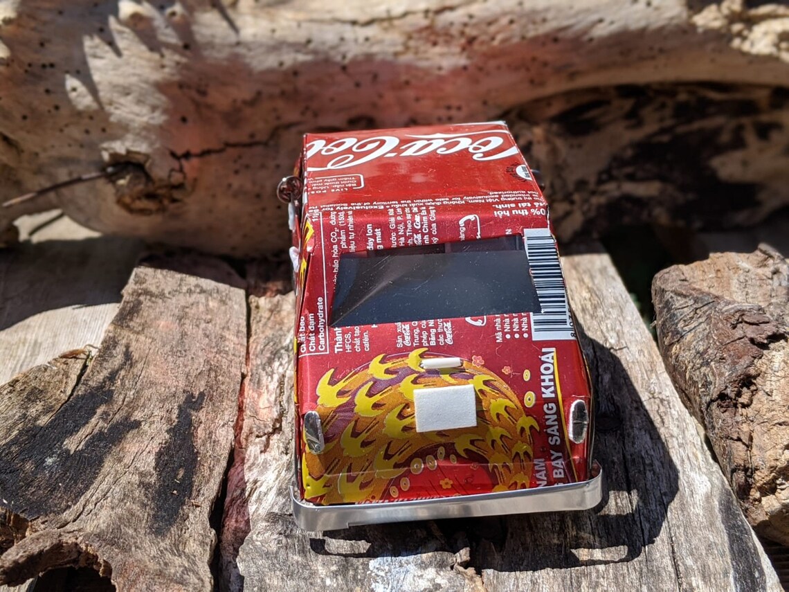 Recycled Tin Can Model: Coke / Coca-cola Mini - Etsy