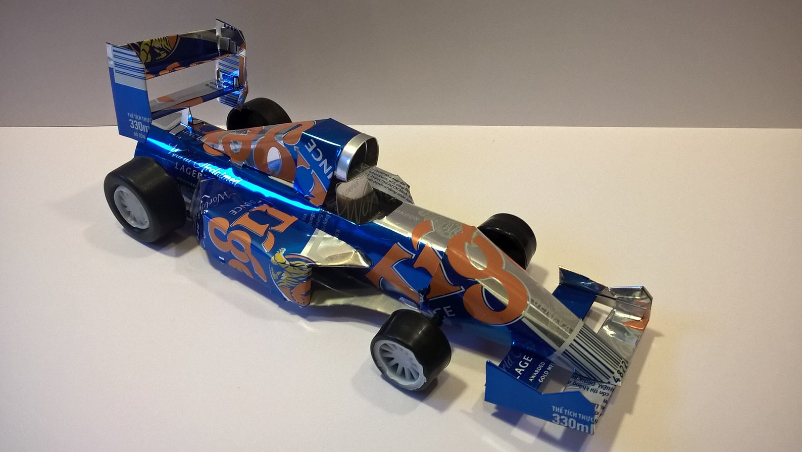 Recycled Tin Can Model: Tiger Beer Formula I Car - Etsy