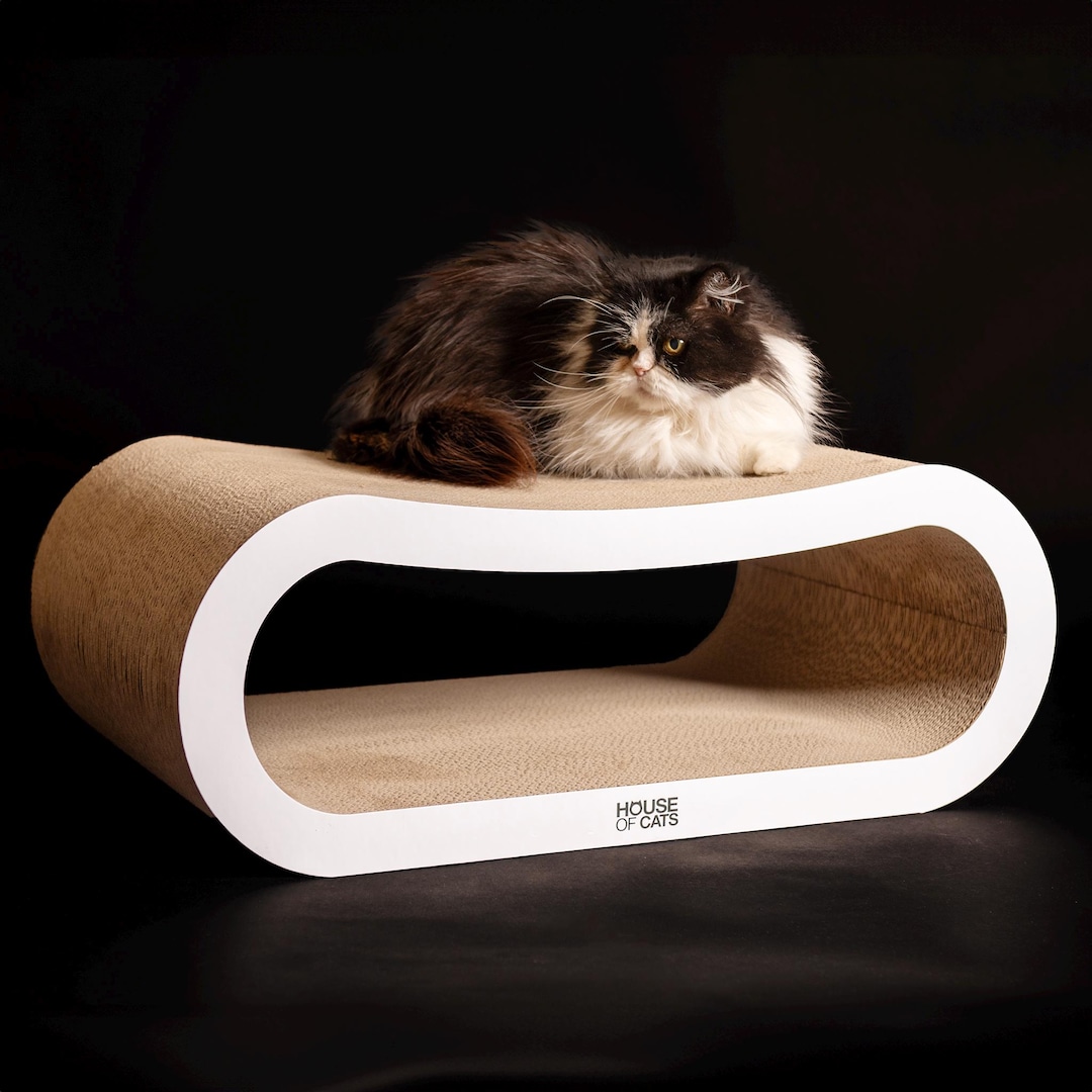 Big Scratching Post Wave From House of Cats - Etsy