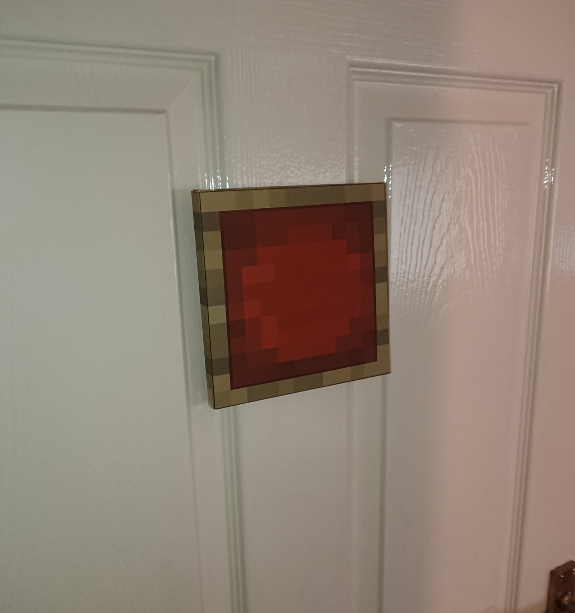 MINECRAFT Printable Craftable ITEM FRAME Print at Home - Etsy