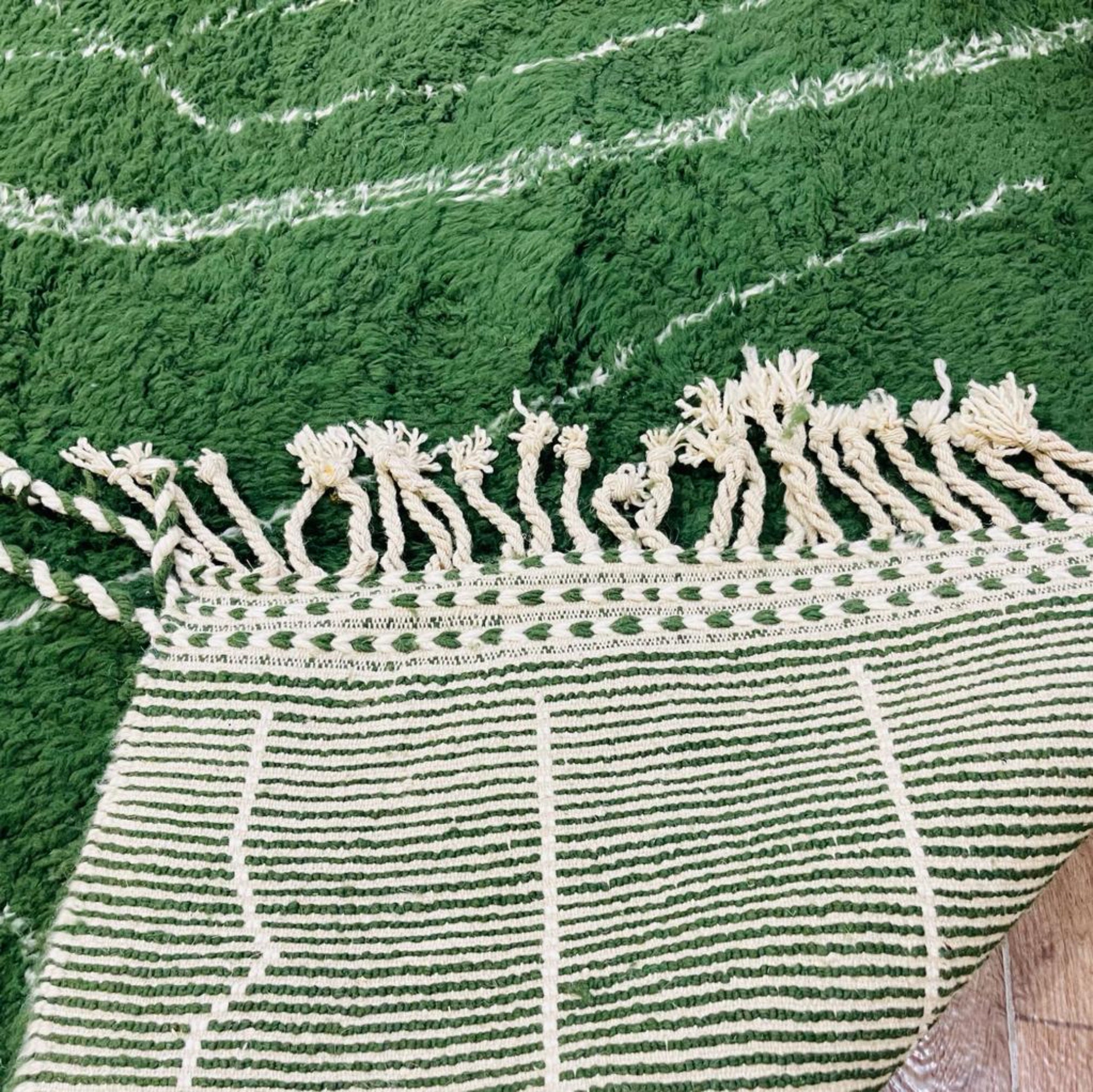 Moroccan Green Rug Berber Rug Handmade Rug Moroccan Area Rug Morocco ...