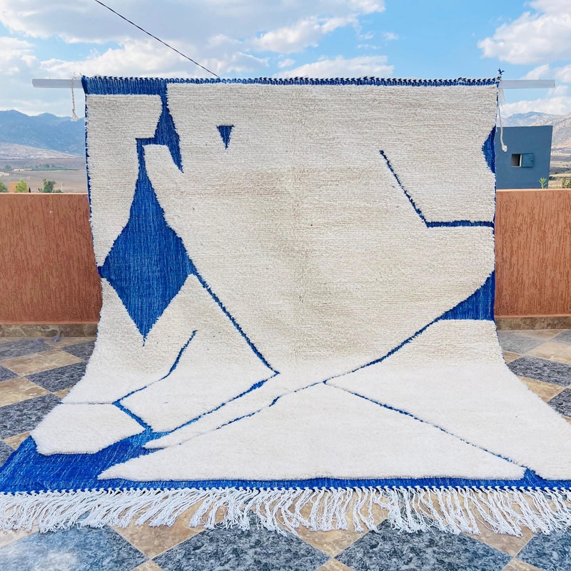 Moroccan Rug 8x10 - Etsy