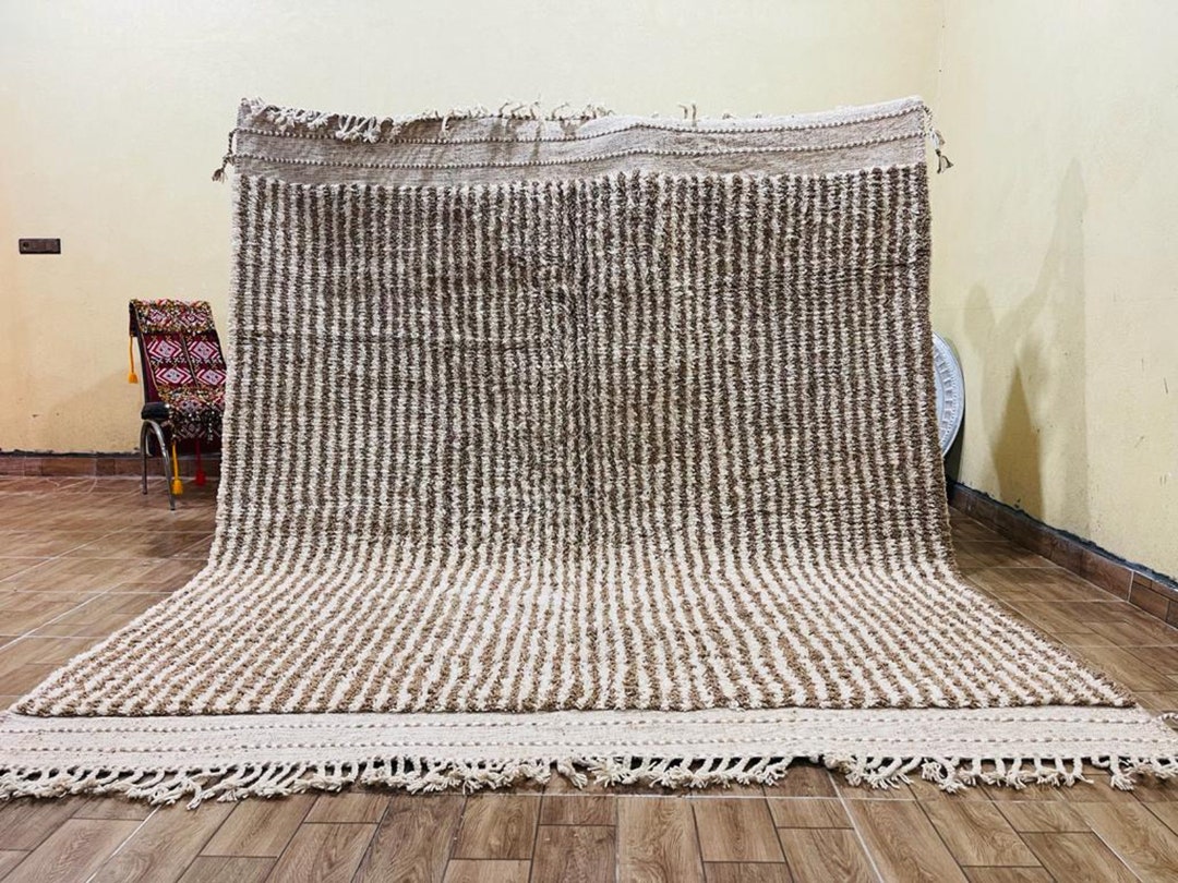 Moroccan Rug Handmade - Moroccan Area Rug - Beni Ourain Rug - Moroccan ...