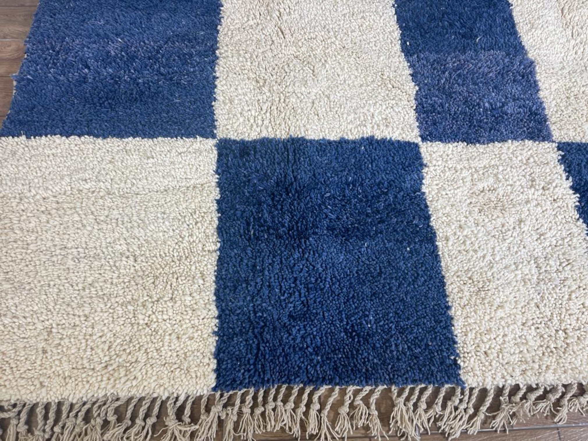 Moroccan Blue Rug Beni Ourain Rug Custom Rug Handmade Rug Moroccan Area ...