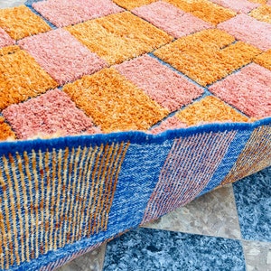 Costum Moroccan Colorful Rug, Authentic Moroccan Rug, Berber Carpet ...