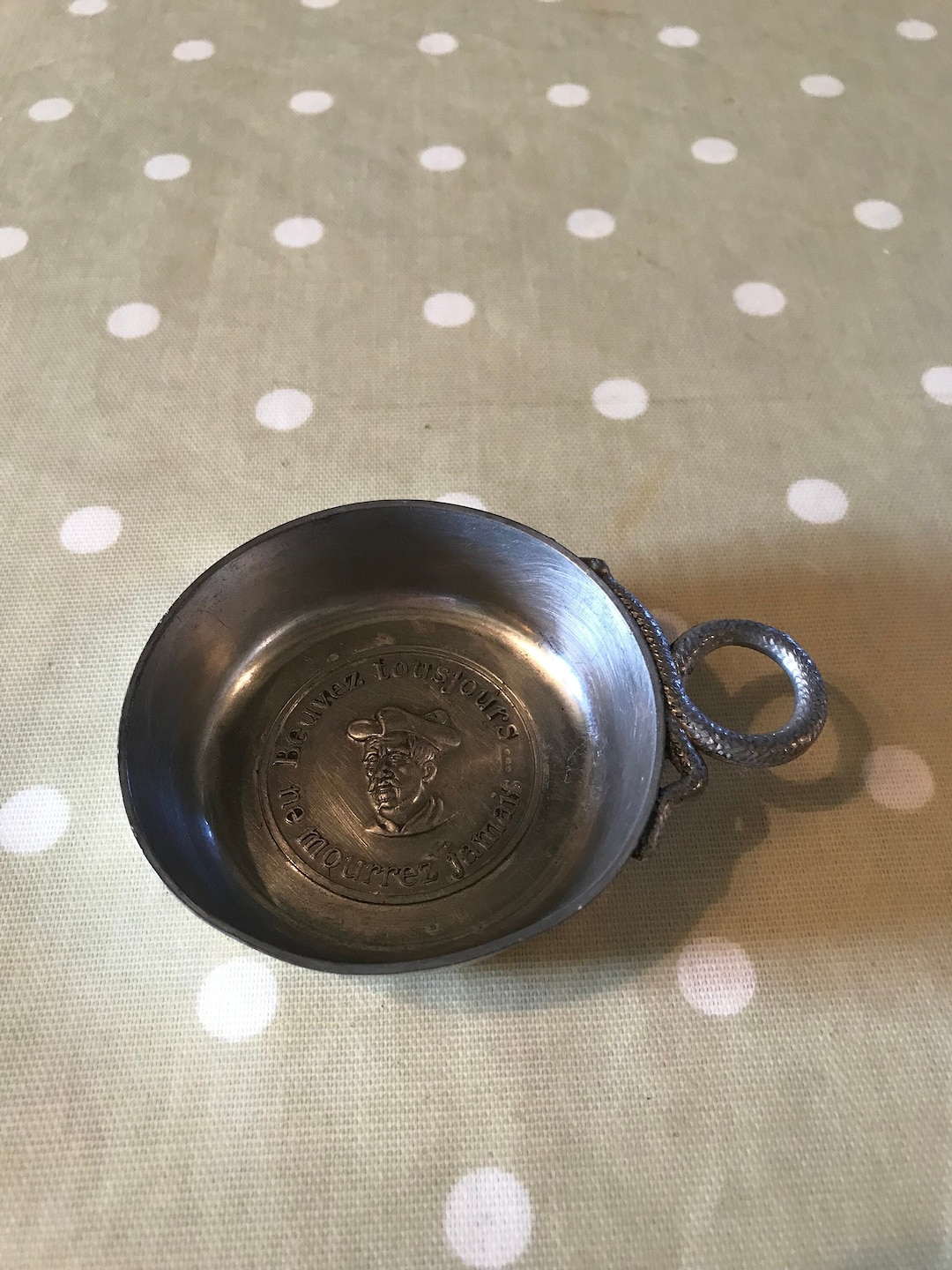 Wine Gifts, Wine Tasting Cup, French Wine, Tastevin, Vintage French ...