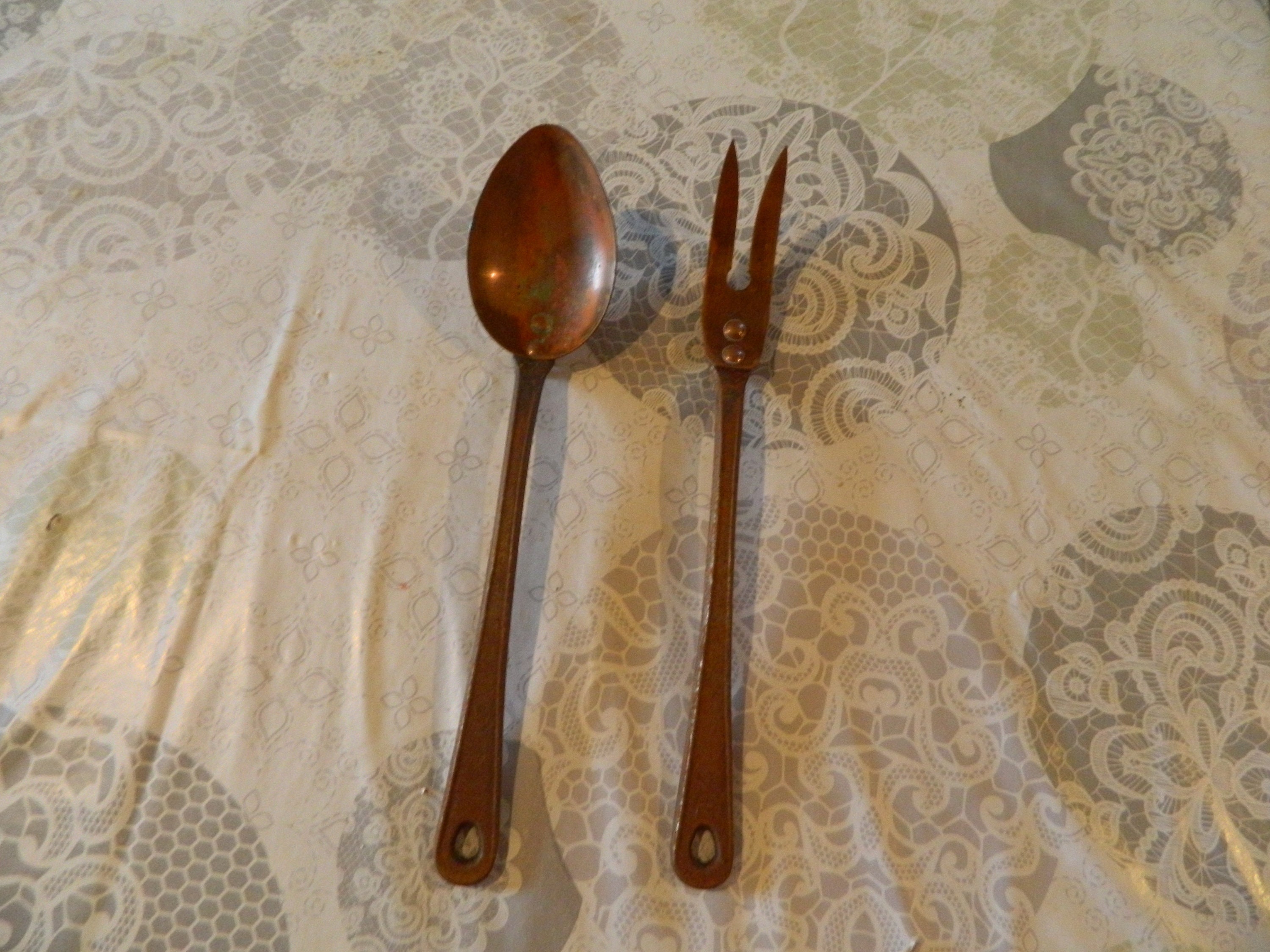 Copper Utensils, Utensil Holder, Copper Kitchen Items, Vintage Copper ...