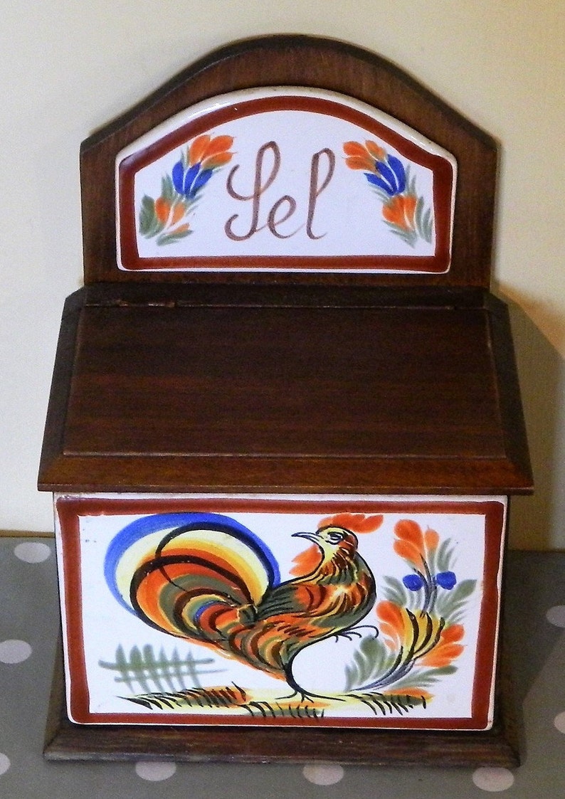 Salt Box Salt Holders French Salt Box Old Salt Box Boite à - Etsy