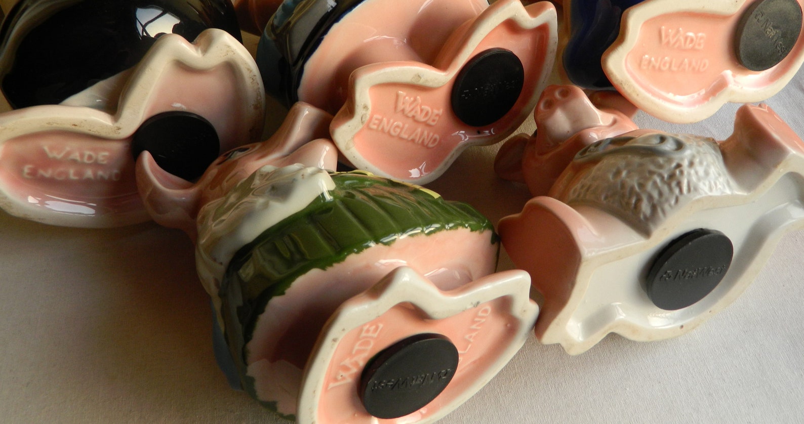 Wade Natwest pigs full set piggy banks in ceramic pig | Etsy