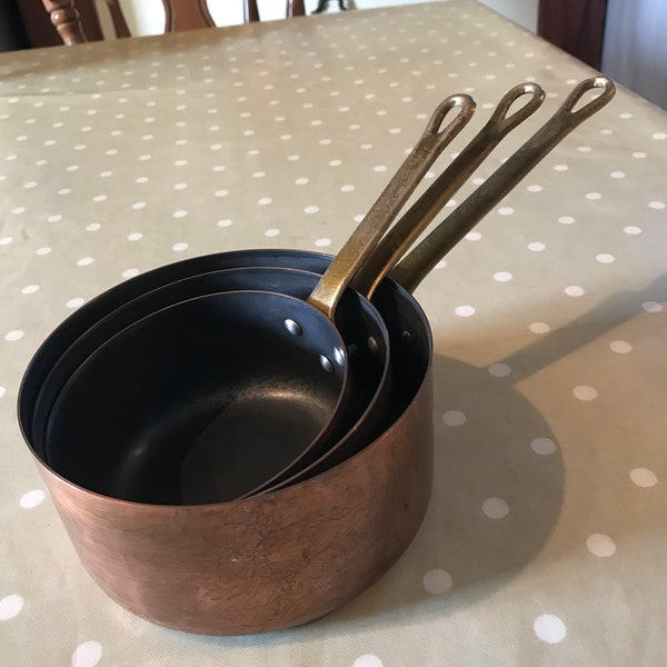 French Copper Pans - Etsy