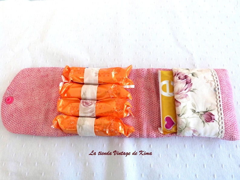 Neceser intimo dulce, portampones, compresas, bolsa intima, neceser ...