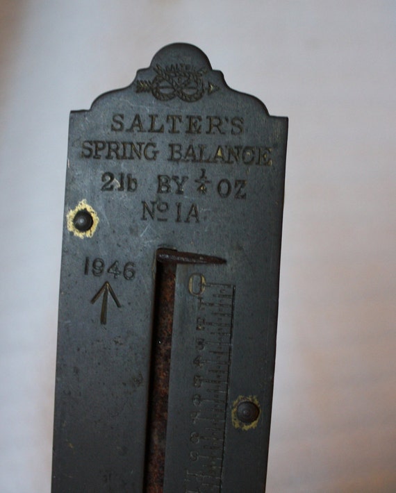 Vintage Salter Spring Balance No.1a Army Issue Scales 1946 | Etsy