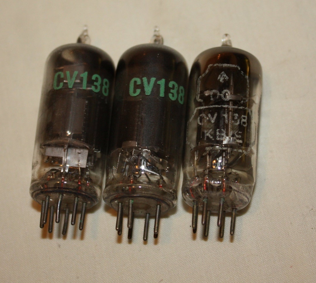 Vintage Valve / Tubes X 3, CV138 - Etsy