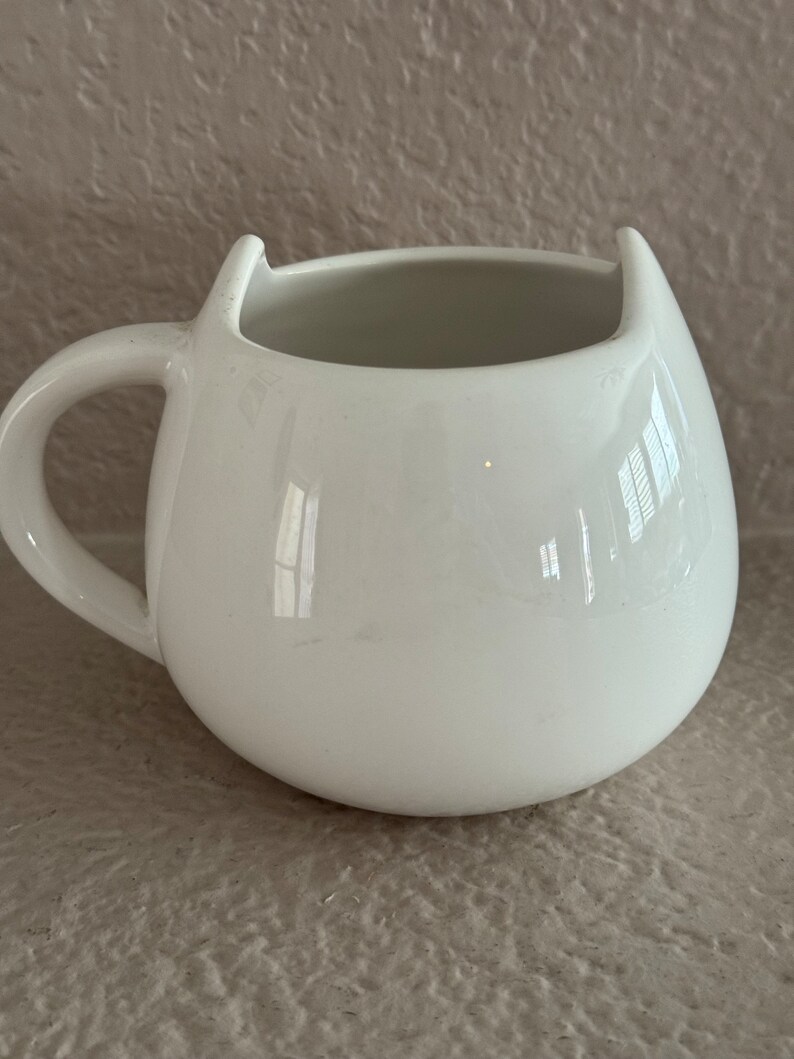 Adorable Cat Face Mug Trio - Etsy