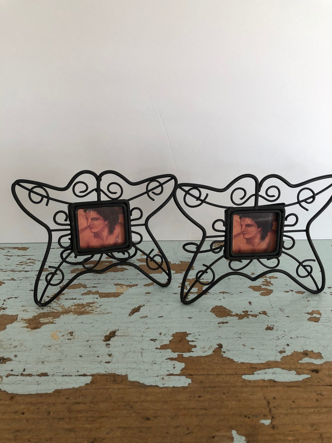 Vintage Metal Scrolll Butterfly Frames - Etsy